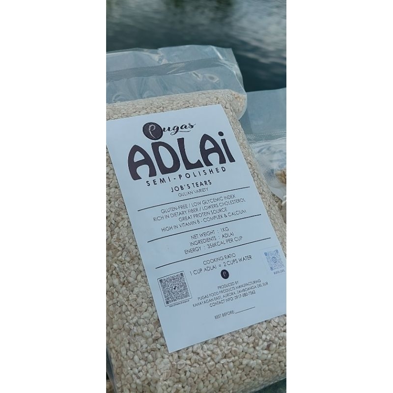 Pugas Adlai Rice Semi-polished Gulian Variety (1kg) | Shopee Philippines