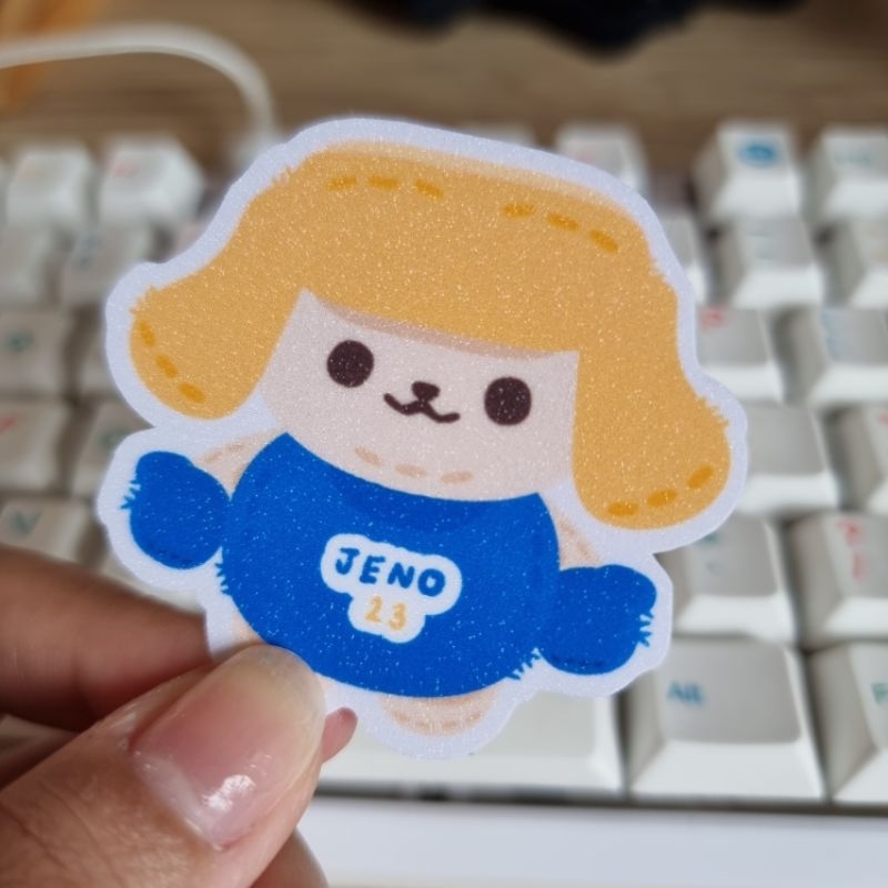 NCT Dream Plushie Fanart Waterproof Glitter-Laminated Stickers | Shopee ...