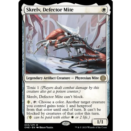 Skrelv, Defector Mite - Phyrexia: All Will Be One (ONE) | Shopee ...