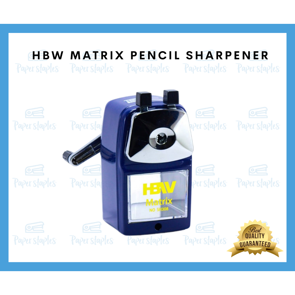 HBW Matrix Pencil sharpener | Shopee Philippines