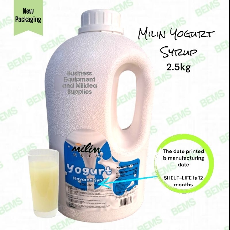 Milin Yogurt Highly Concentrated Syrup yoghurt yakult for Fruit tea ...