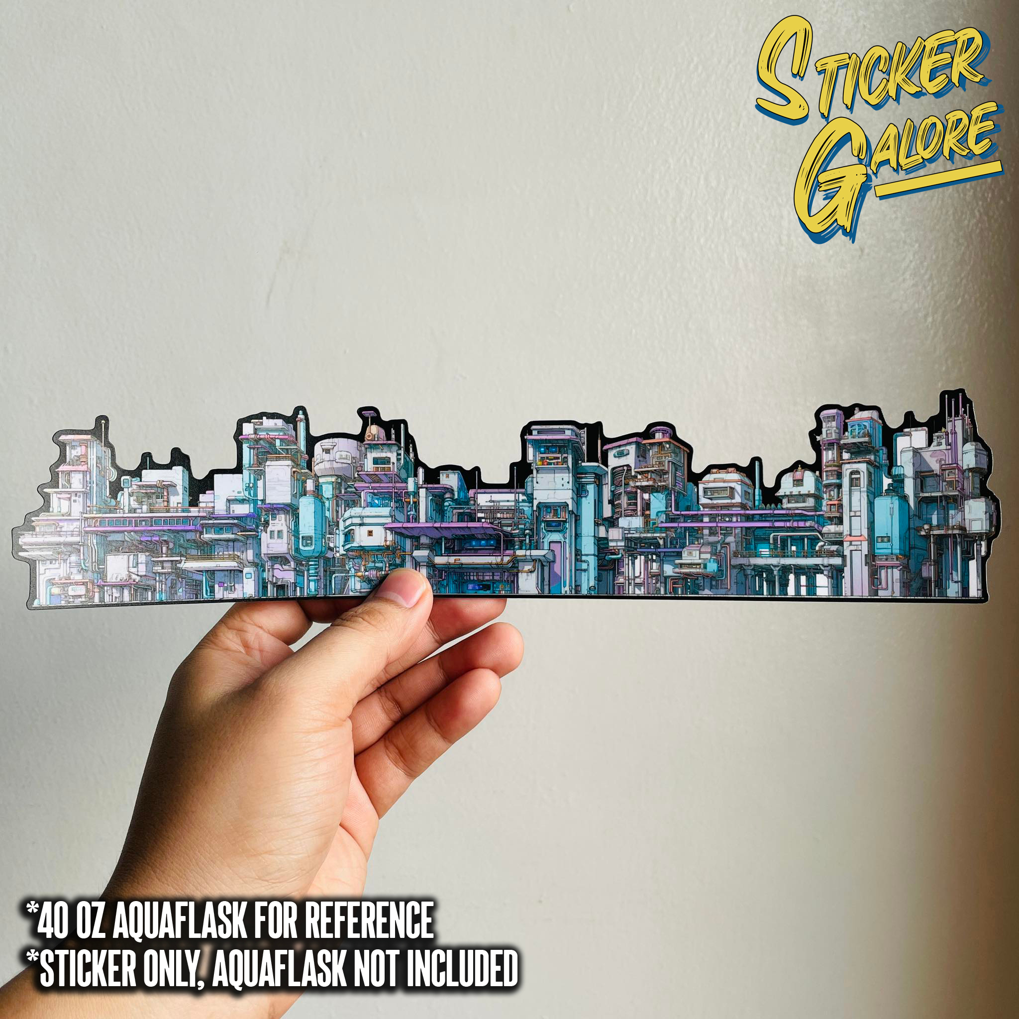 SCENESCAPE AQUAFLASK INFINITY STICKER (WATERPROOF AND SCRATCH PROOF ...