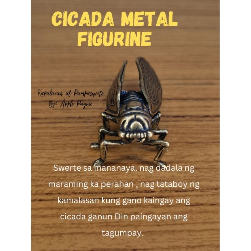 Cicada Metal Figurine | Shopee Philippines
