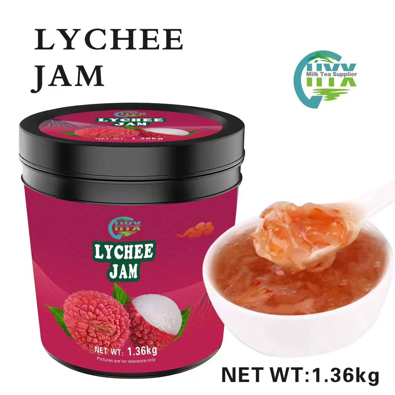 HYX LYCHEE JAM,milk tea, fruit tea,quality product | Shopee Philippines