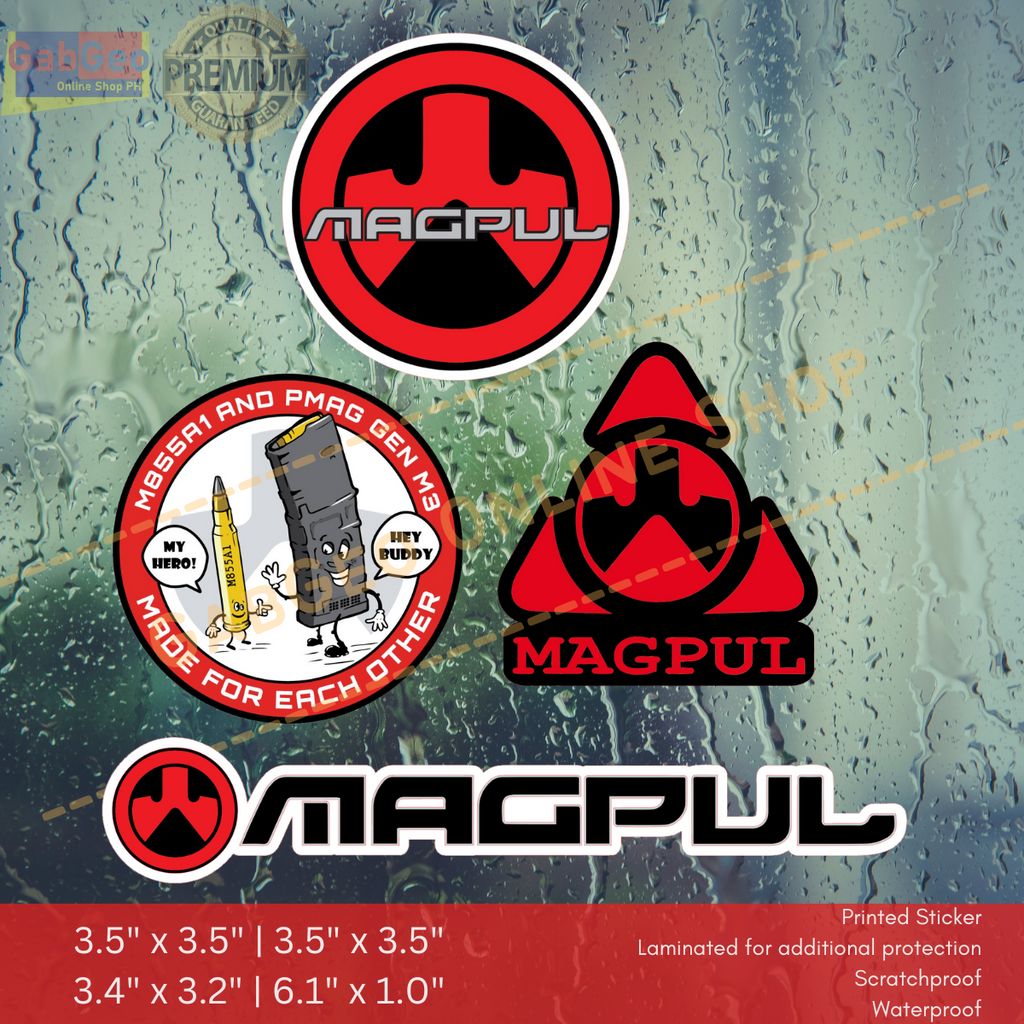 Waterproof Vinyl Sticker for Car Motorcycle and Tumbler Magpul ...
