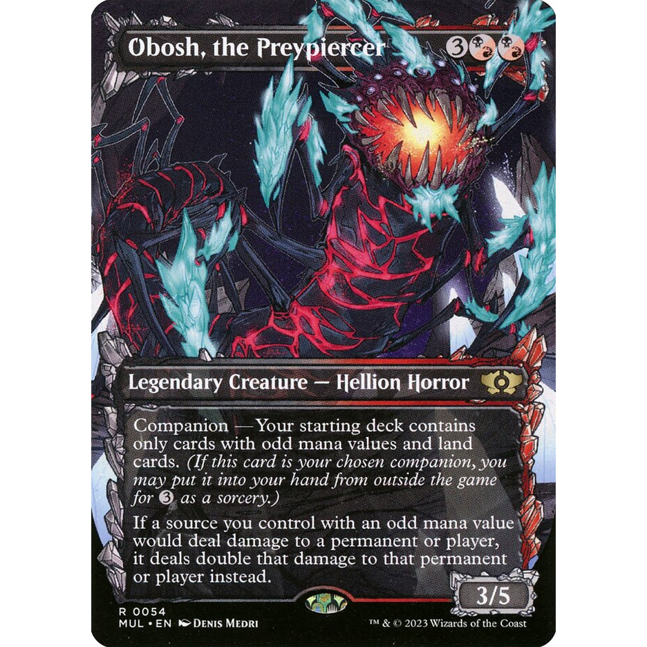 MTG Magic: The Gathering - Obosh, the Preypiercer MUL | Shopee Philippines