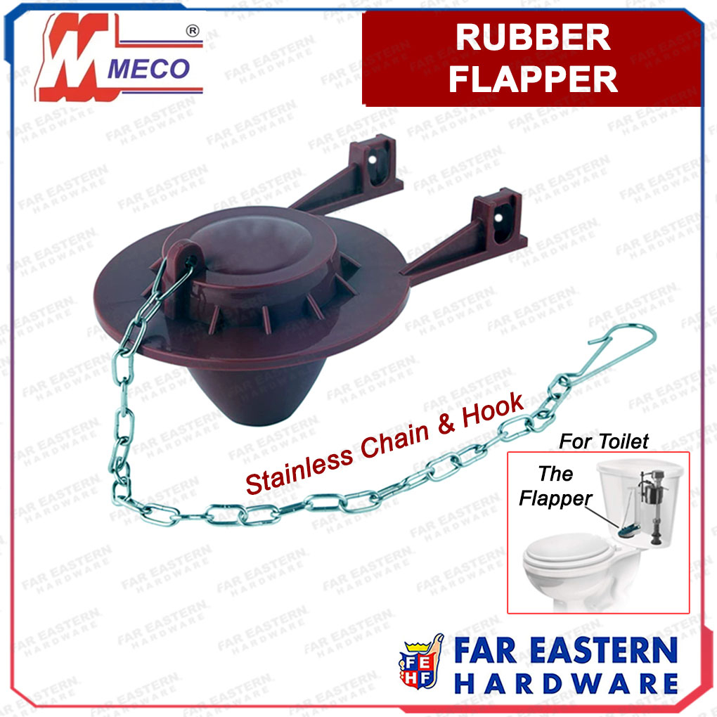 Rubber Flapper for Toilet Flush Valve Tank Fitting MECO | LINCOLN ...