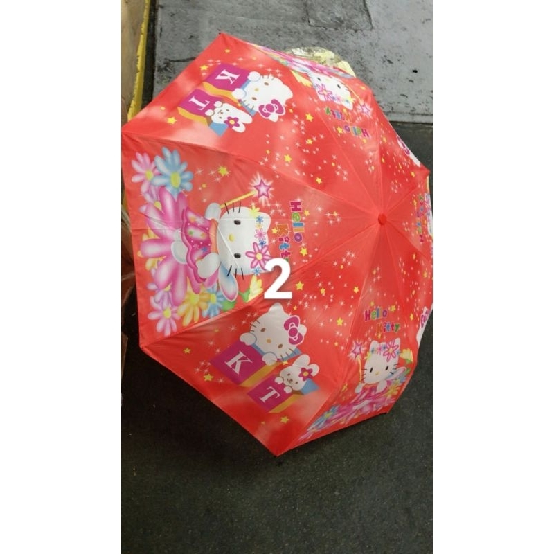 hello kitty Cat Clear Umbrella Silver glue ultra light kt Cat Umbrella ...