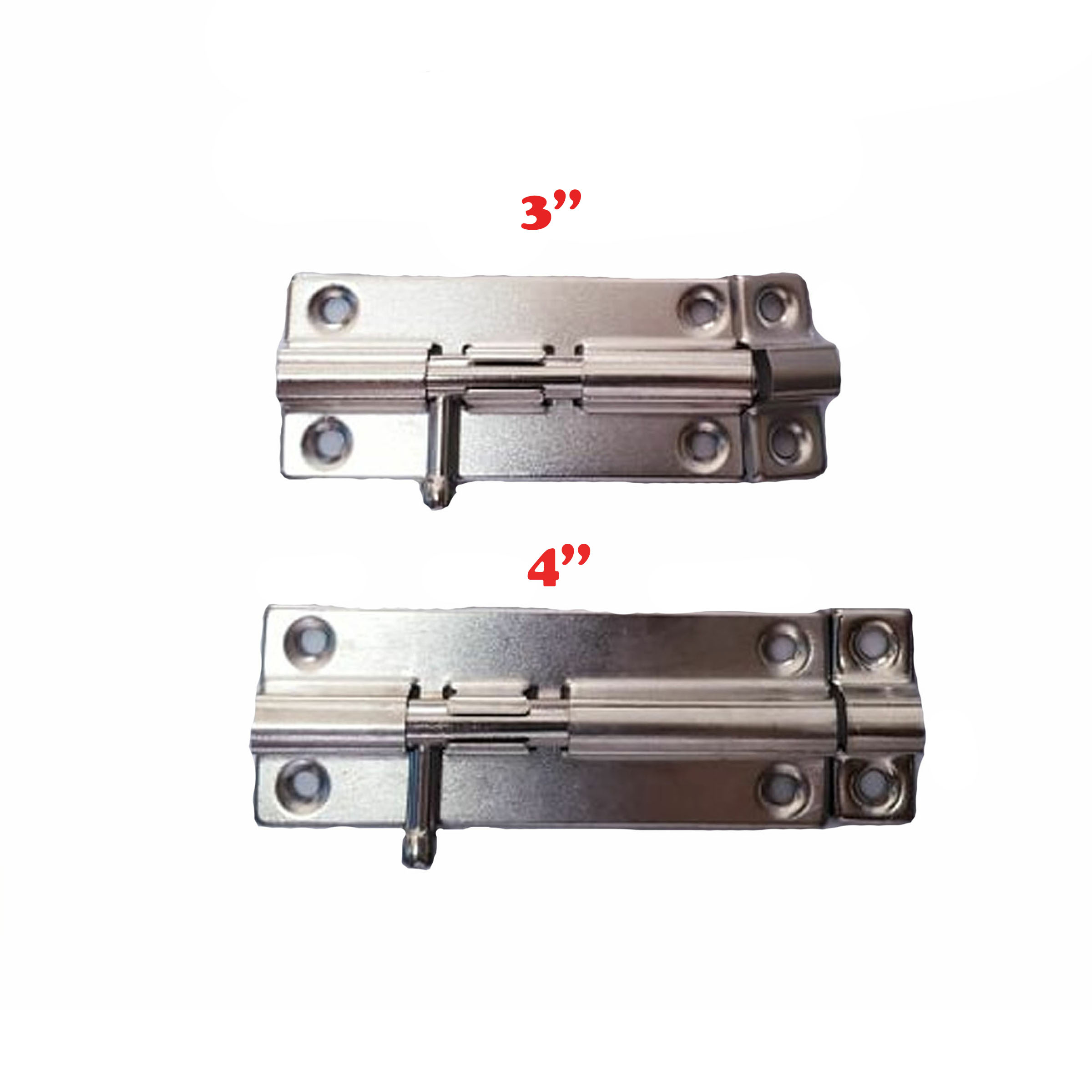 Stainless Steel Barrel Bolt Door Latch Sliding Lock Type 4 inches ...