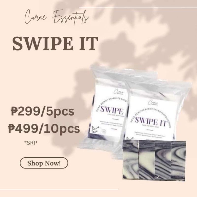 (ONHAND CEBU) Curae Essentials Swipe it Soap 70g | Shopee Philippines