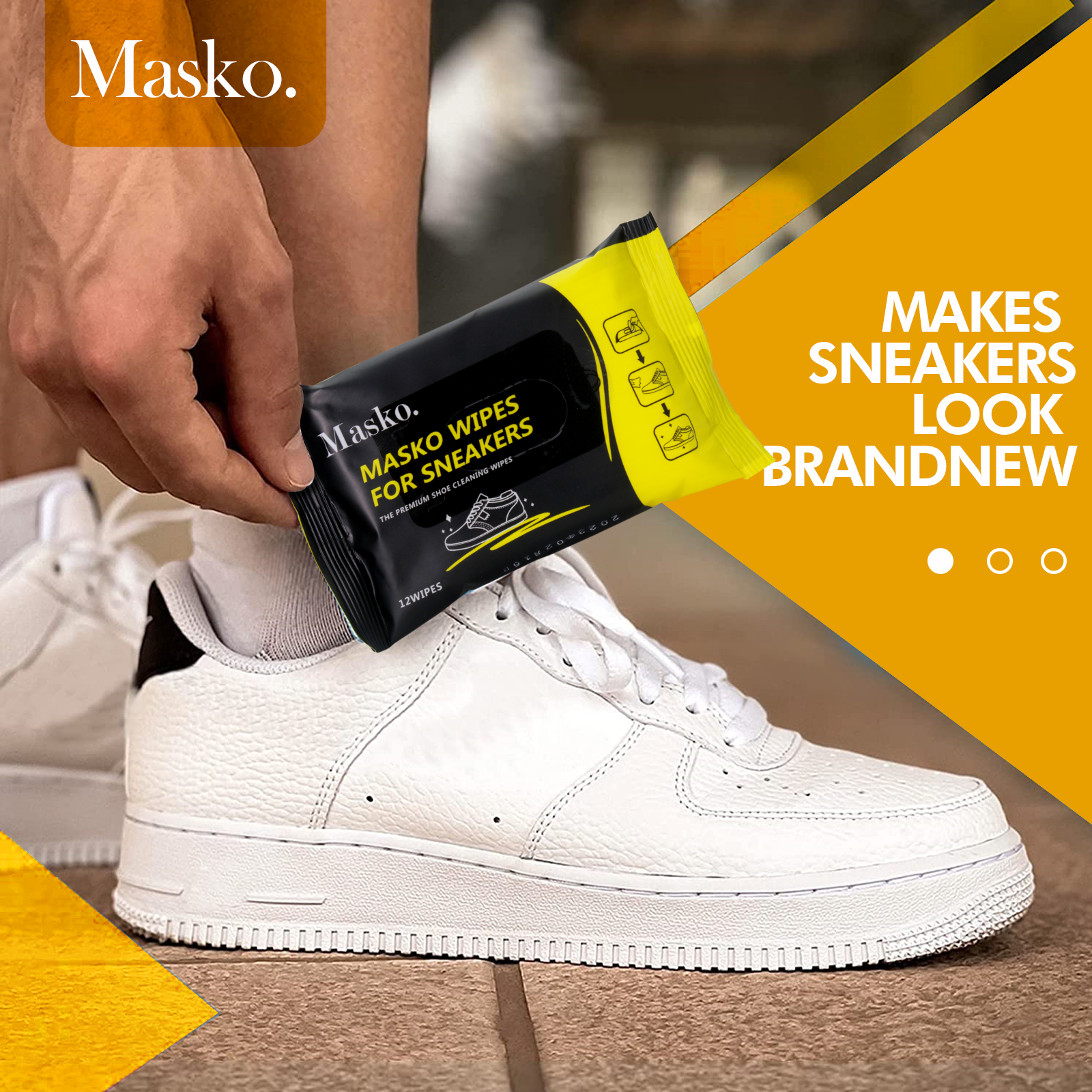 Wipes Original For Sneakers Shoes Cleaning Care Product Premium White ...