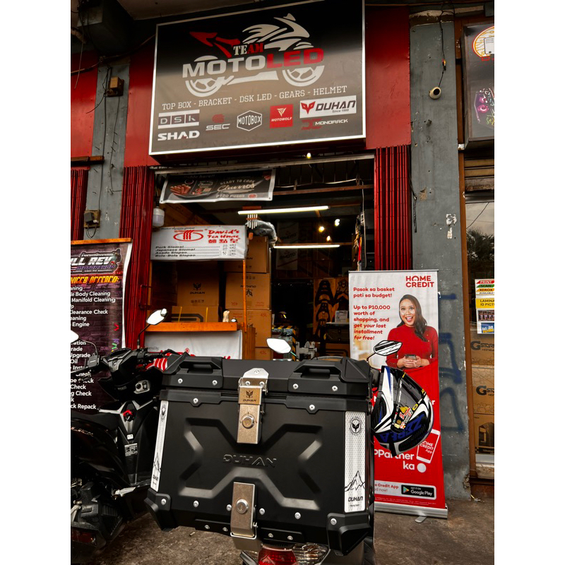 Duhan Alloy Topbox 45L | Shopee Philippines