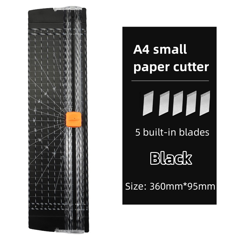 Portable Paper Trimmer Plastic Paper Cutter A4 Size Office Cutting ...