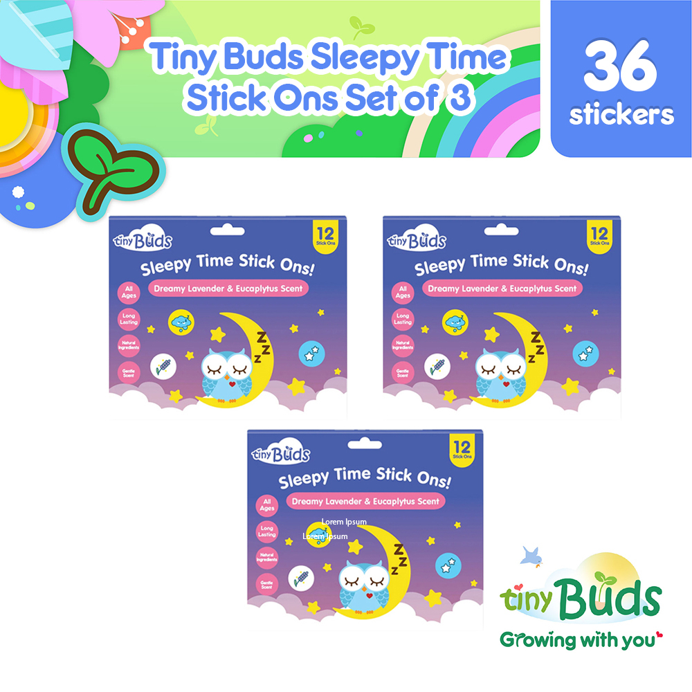 Tiny Buds Sleepy Time Stick Ons Set of 3 | Shopee Philippines