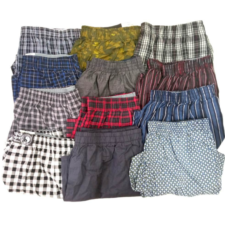 Blue Rae Fashion Men's Soft Cotton Random Boxer Short's | Shopee ...