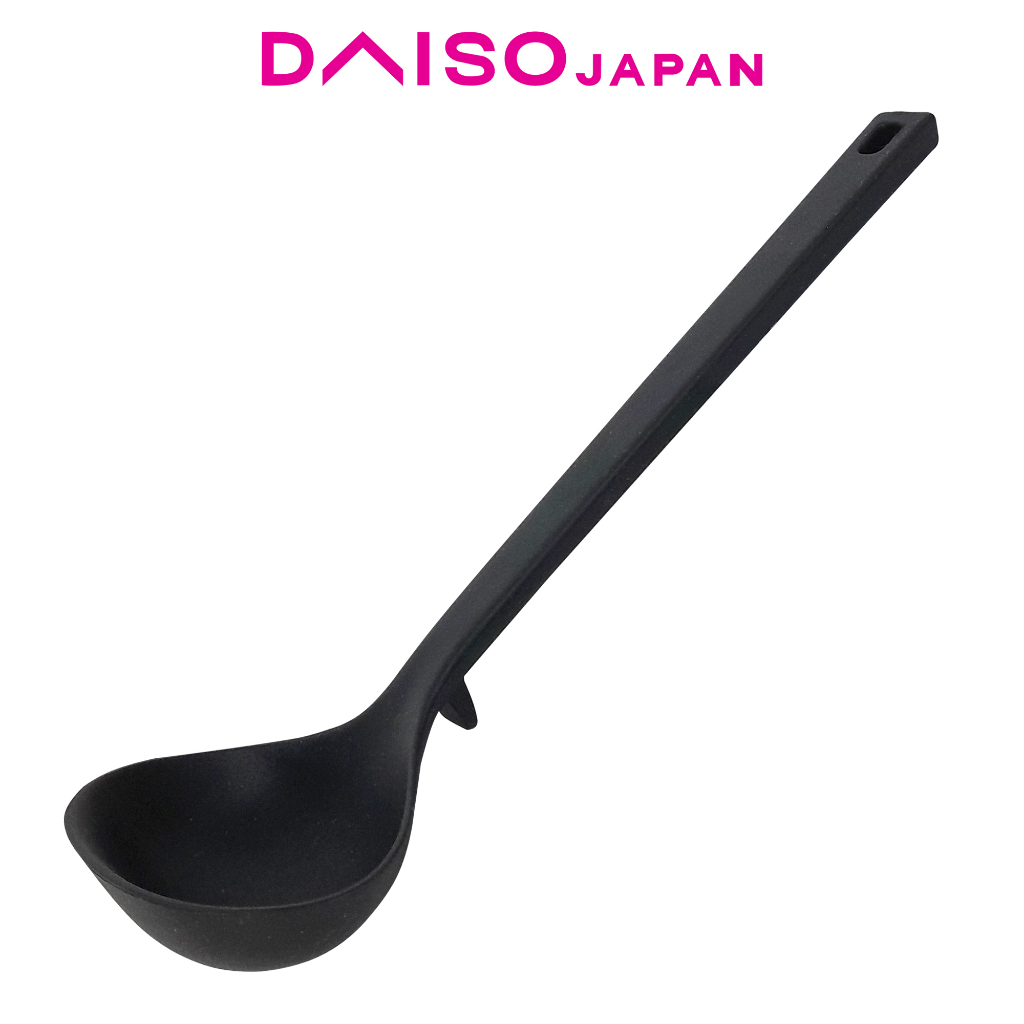 Daiso Black Silicone Ladle | Shopee Philippines