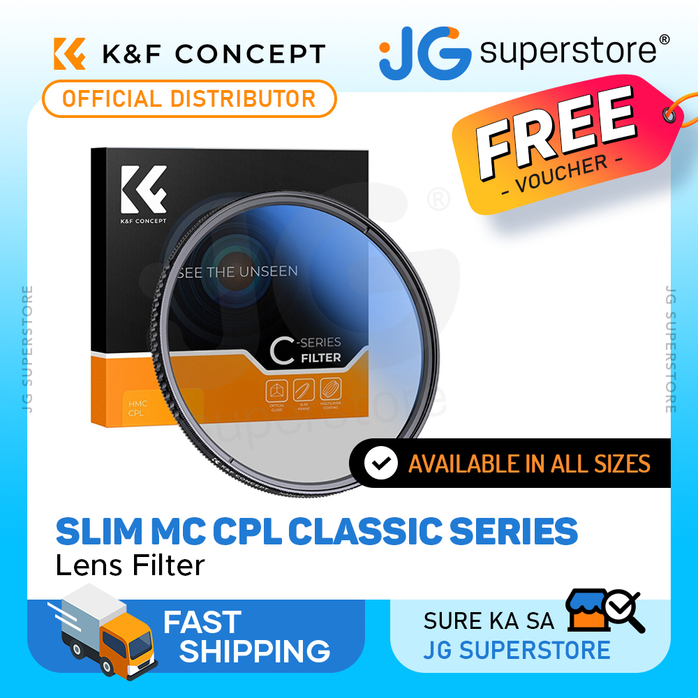K&F Concept Classic Series MC-CPL Slim Multi-Coated Circular Polarizer ...