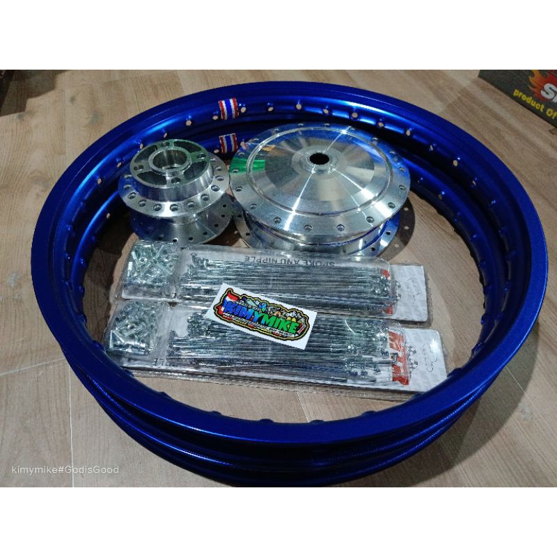 yamaha mio sporty / soulty / mio i 125 / gt RIM SET 1.4 FRONT AND REAR ...