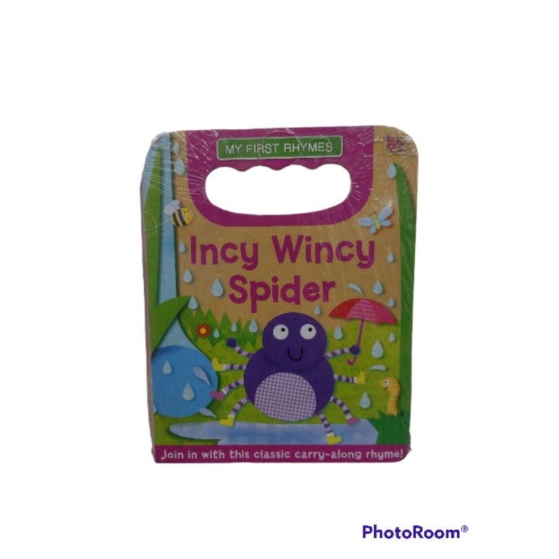 CARRY HANDLE RHYMES-INCY WINCY SPIDER (EARLY LEARNING | Shopee Philippines