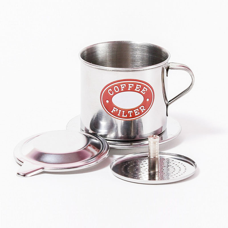 Vietnamese Coffee Filter Set Coffee Maker Pot Stainless Steel Cup ...