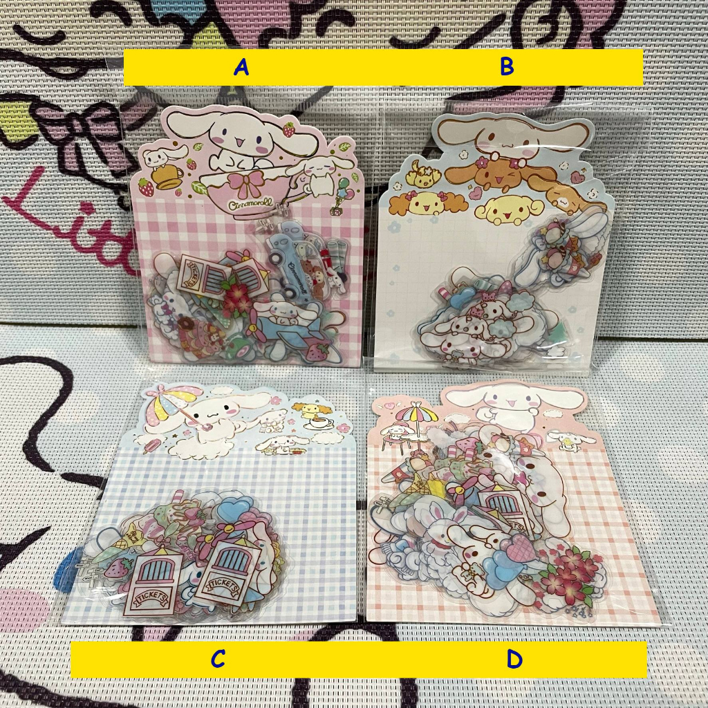 Sanrio Design Transparent Stickers - Cinnamoroll | Shopee Philippines