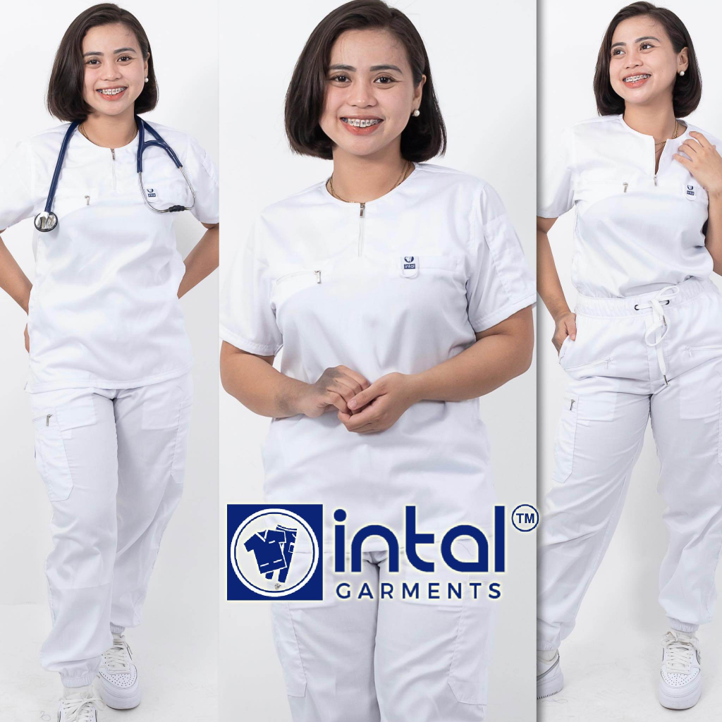 INTAL SCRUBSUIT 037 Elite MASIPAG Zip-Up Round Neck Cargo Jogger 8 ...