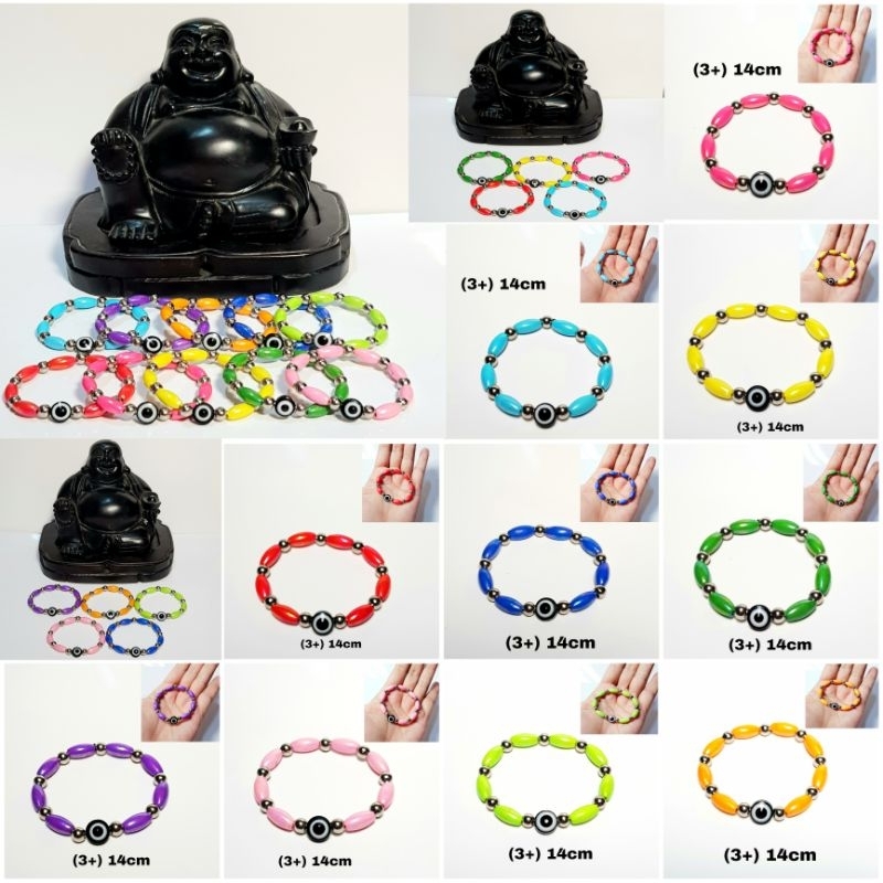 ANTI USOG PROTECTION FOR KIDS EVIL EYE CHARM BRACELET (3+) | Shopee ...