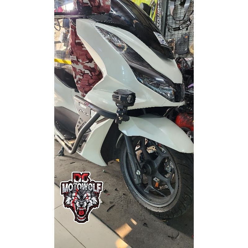 PCX 160 redmotoshield half crashguard version 2 NEW heavy duty | Shopee ...