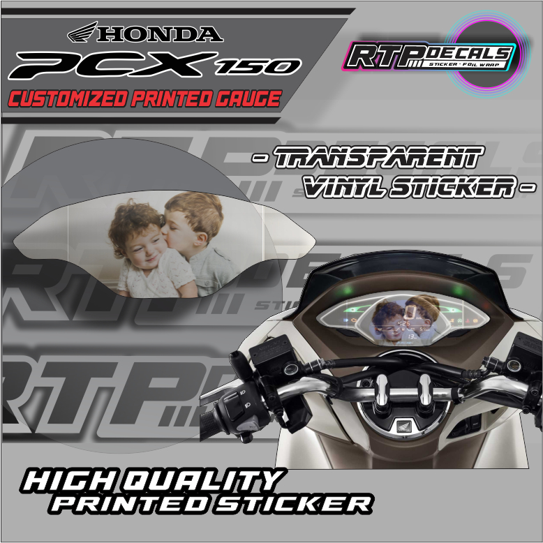 HONDA PCX 150 CUSTOMIZED PANEL GAUGE PRINTED | Shopee Philippines