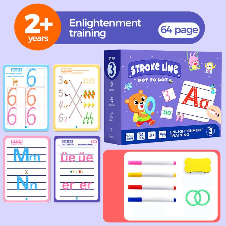 From PH Handwriting Practice Book For Kids Preschool Educational Toys ...