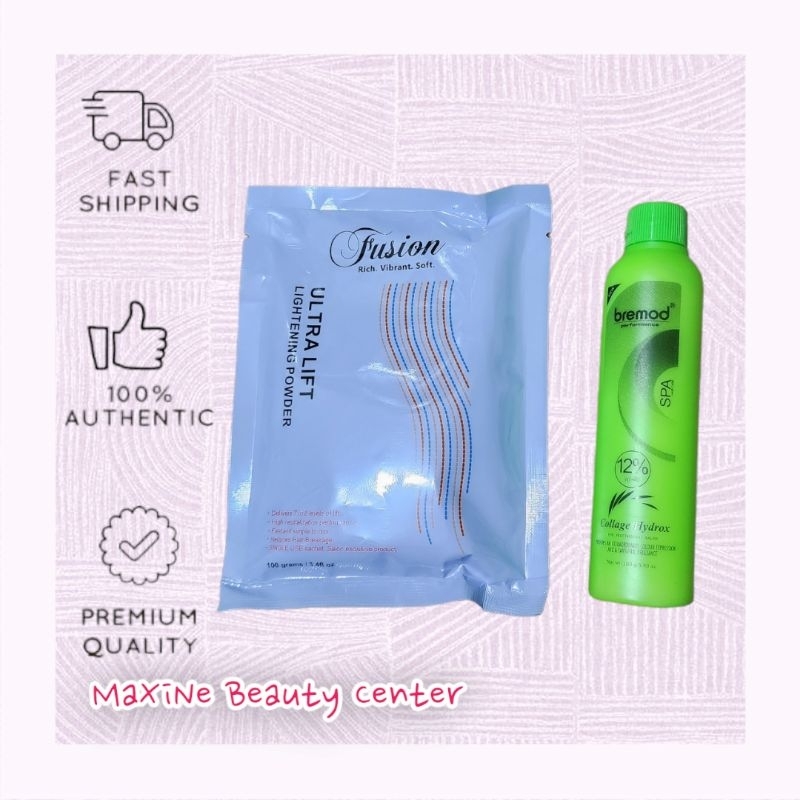 Hair bleaching set FUSION, BREMOD, BREMOD PREMIUM, ASHLEY PREMIUM hair ...