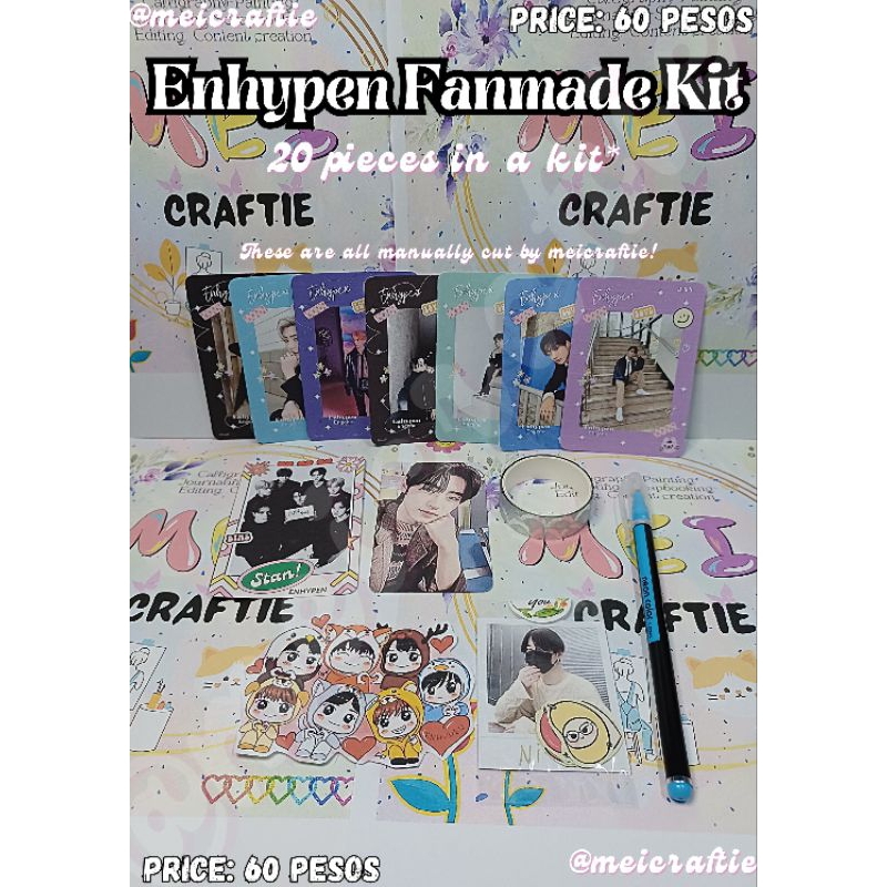 Mei-Craftie's Enhypen Fan kit>♡