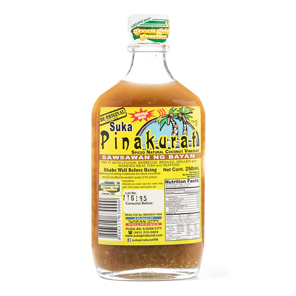 Pinakurat The Original Suka Extra Hot SOLD PER BOTTLE -250ml | Shopee ...