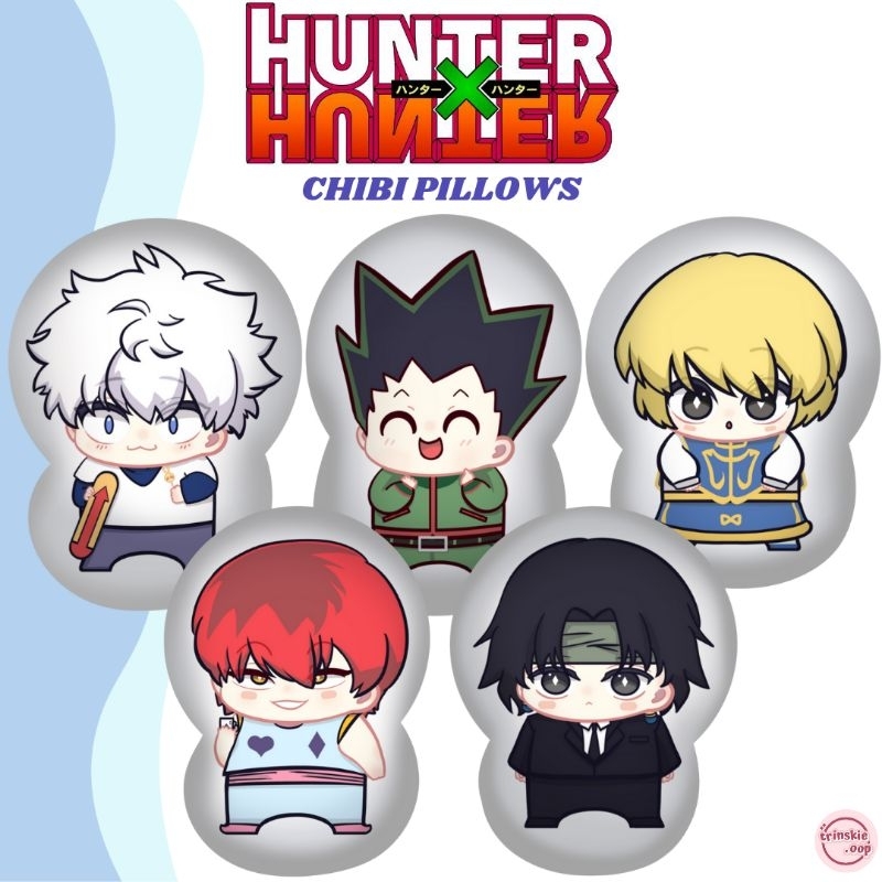 HUNTER X HUNTER Anime Chibi Pillow Plushie | Shopee Philippines