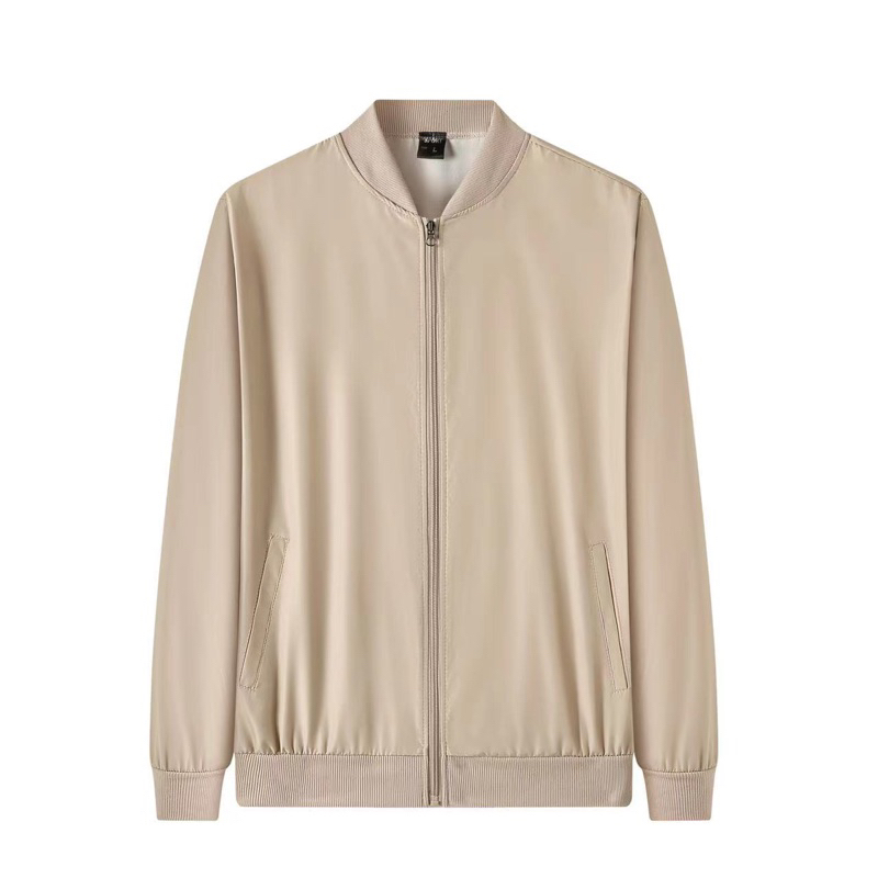 Wholesale New Original Plain Bomber Jacket High Quality Crew Neck Plain ...