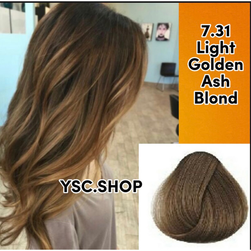 7.31 Bremod Light Golden Ash Blond with oxidizer | Shopee Philippines