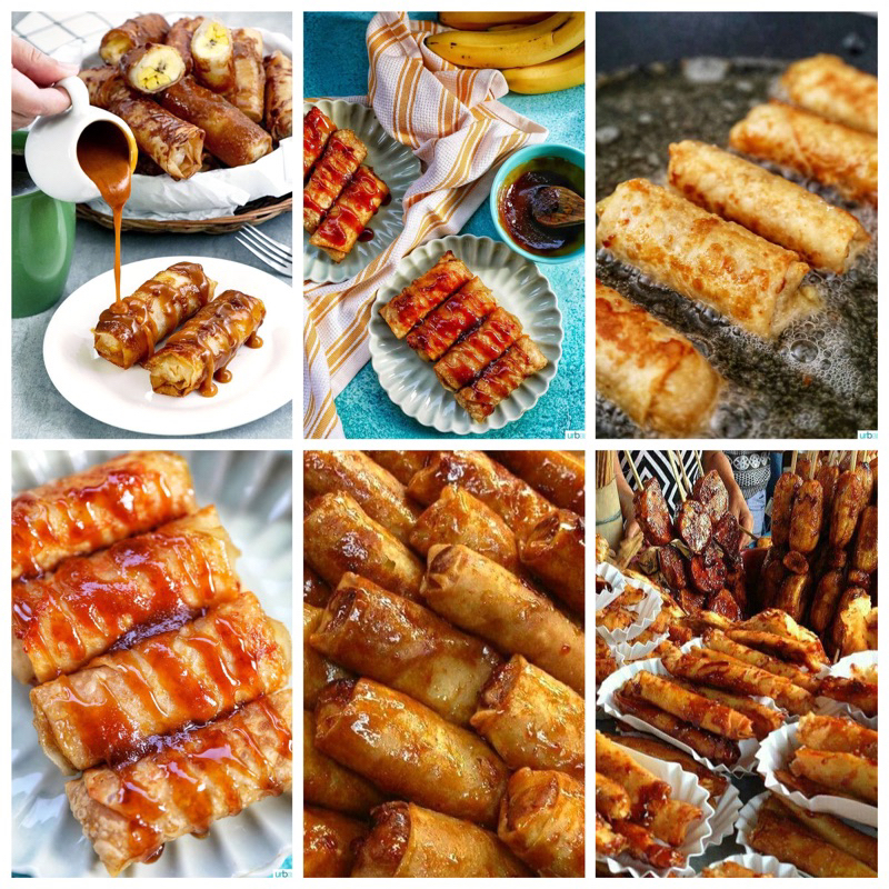 TURON / Banana Lumpia Theme Designs Home Wall Decor A4 SIZE LAMINATED ...