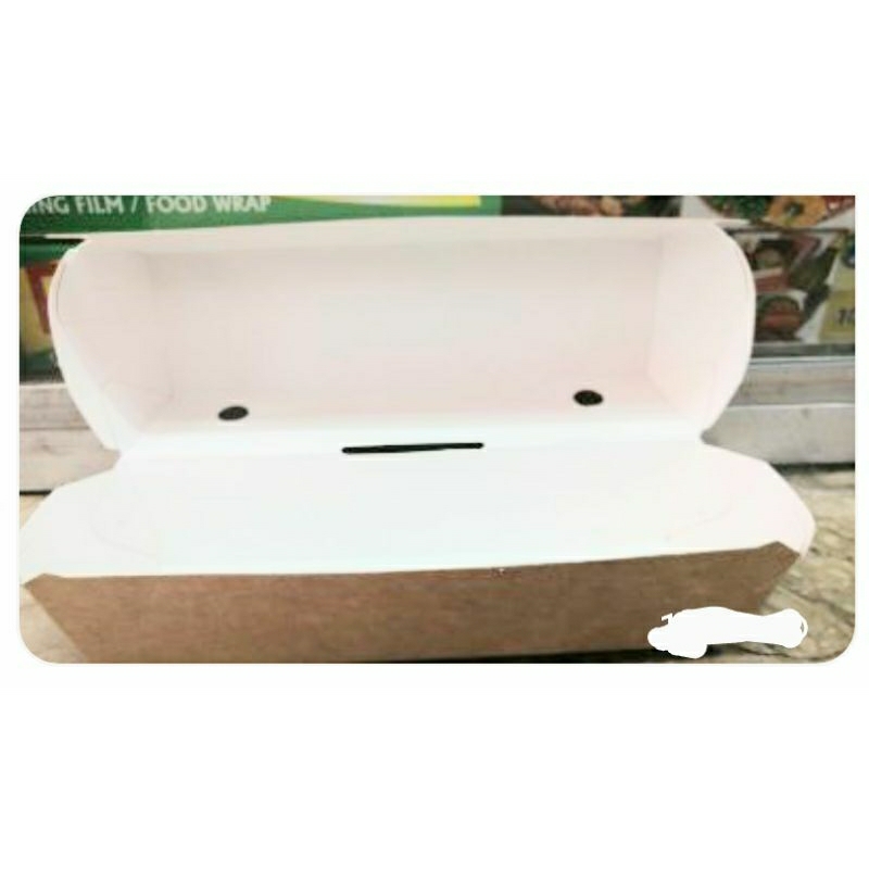 siomai,hotdog, takoyaki, buchi, dimsum, sushi, cheese roll paper box ...