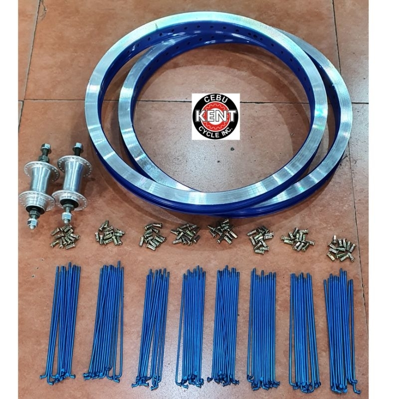 Kent Extreme 20 Double Wall 48holes Bmx Front & Rear Rim Wheelset Wheel ...