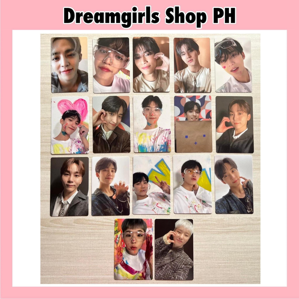 SEVENTEEN Face The Sun 4th Album Carat Ver. PC Photocards Official Photocard [PART 2] | Shopee ...