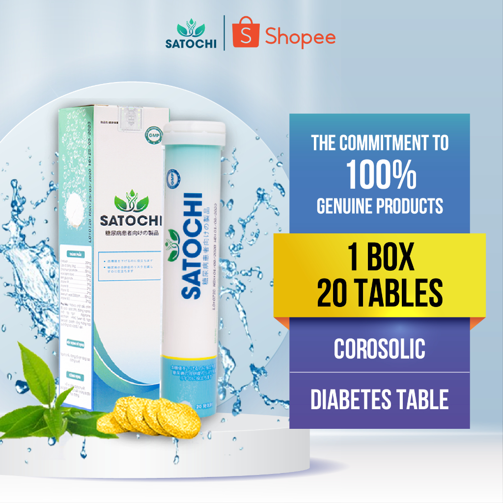 Satochi Genuine Japanese Satochi effervescent tablets 20 tablets to ...