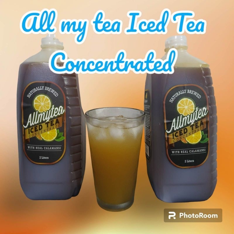 Allmytea Iced Tea Concentrate 2L | Shopee Philippines
