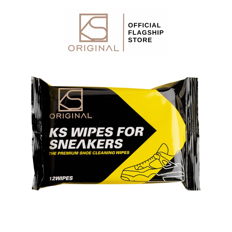 KSORIGINAL KS Wipes for Sneaker Cleaning White Shoes Best Shoe Care ...