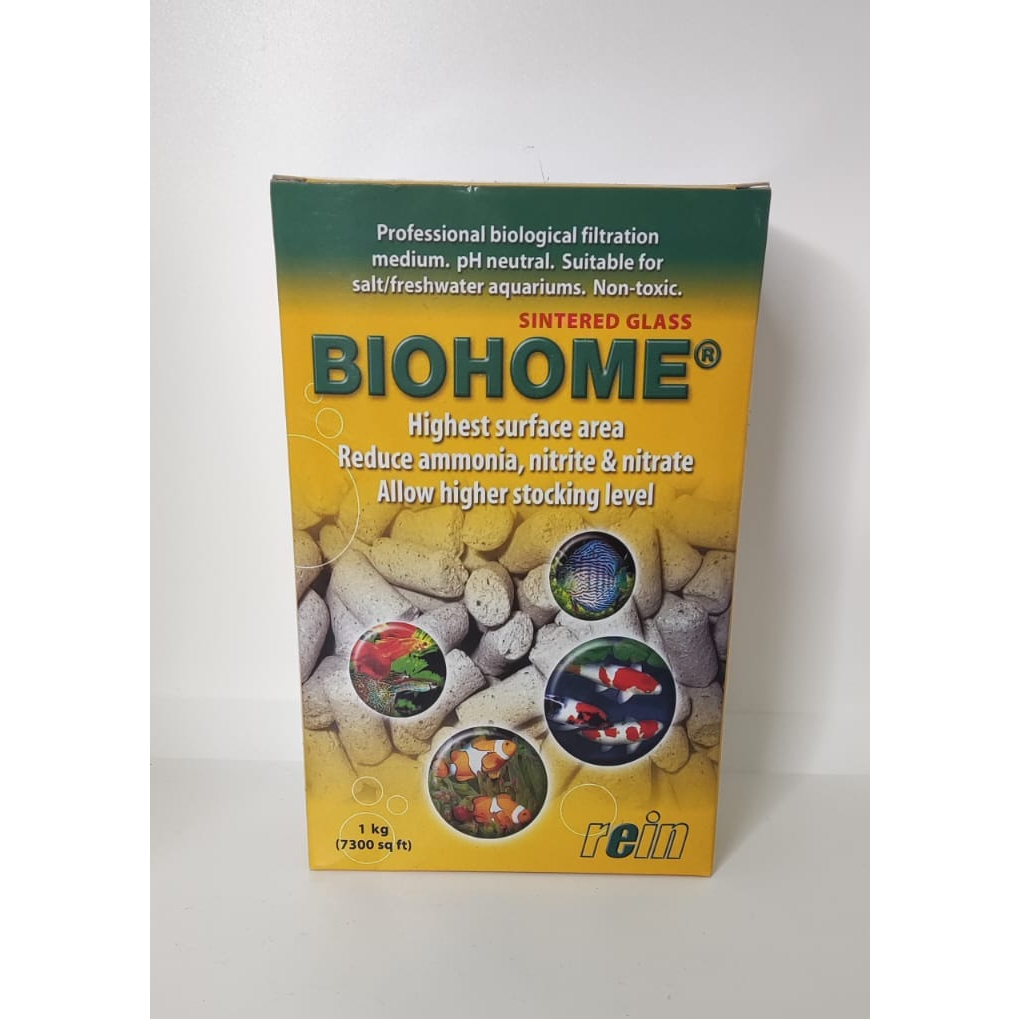 Biohome Standard Filter Media 1kg (7300 sq ft) Biological Filtration Medium Sintered Glassw ...