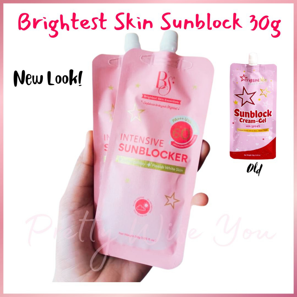 Brightest Skin Sunblock Cream Gel 30grams Intensive Sunblocker SPF60 ...