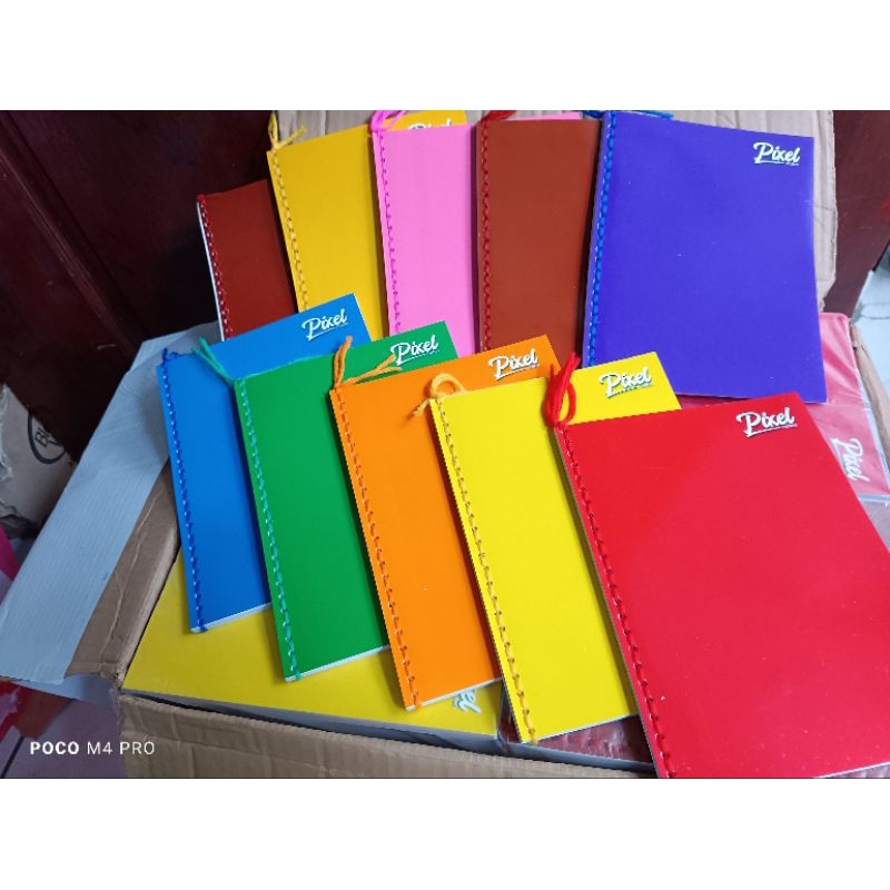YARN PIXEL NOTEBOOKS ASSTD COLOR (10 PCS) | Shopee Philippines