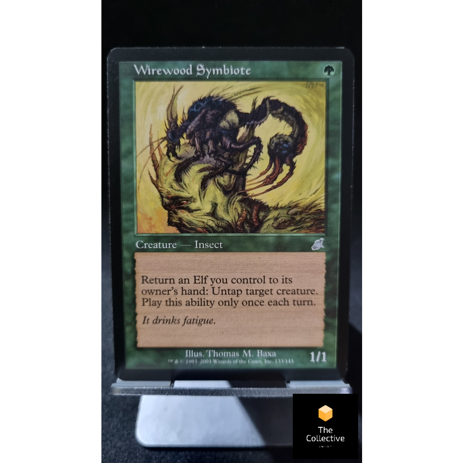 Magic the Gathering - MTG Card Game - Wirewood Symbiote - [ID: GB1 ...