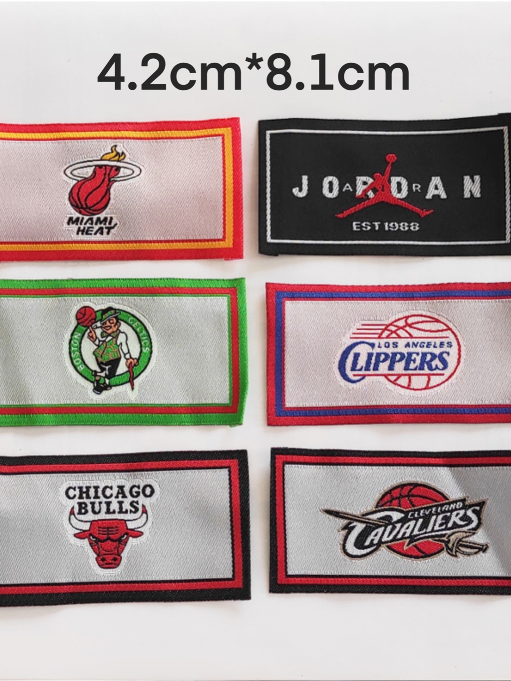 NBA Logo Embroidery Patches for 10pcs | Shopee Philippines