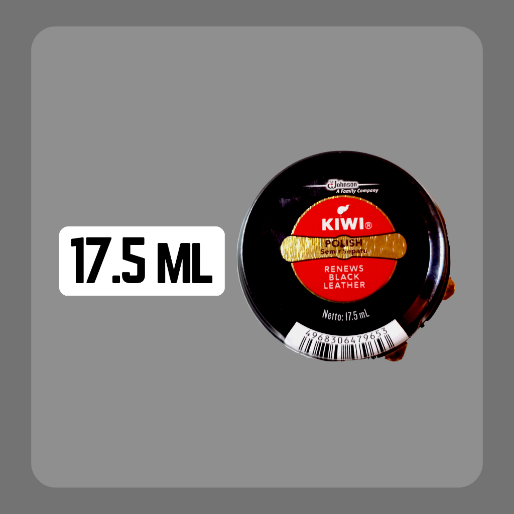 Kiwi Shoe Polish 45ml/17.5ml (Black) | Shopee Philippines