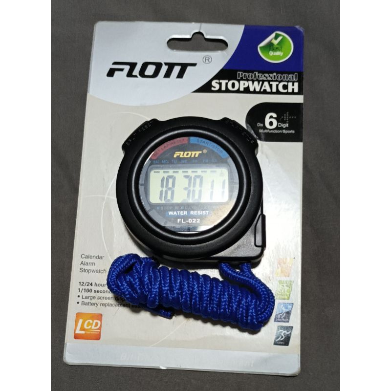 DIGITAL STOPWATCH FLOTT FL-022 (old stock) | Shopee Philippines